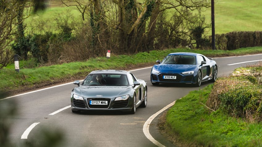 Progress Report: 2007 Audi R8 vs 2019 Audi R8 | Top Gear