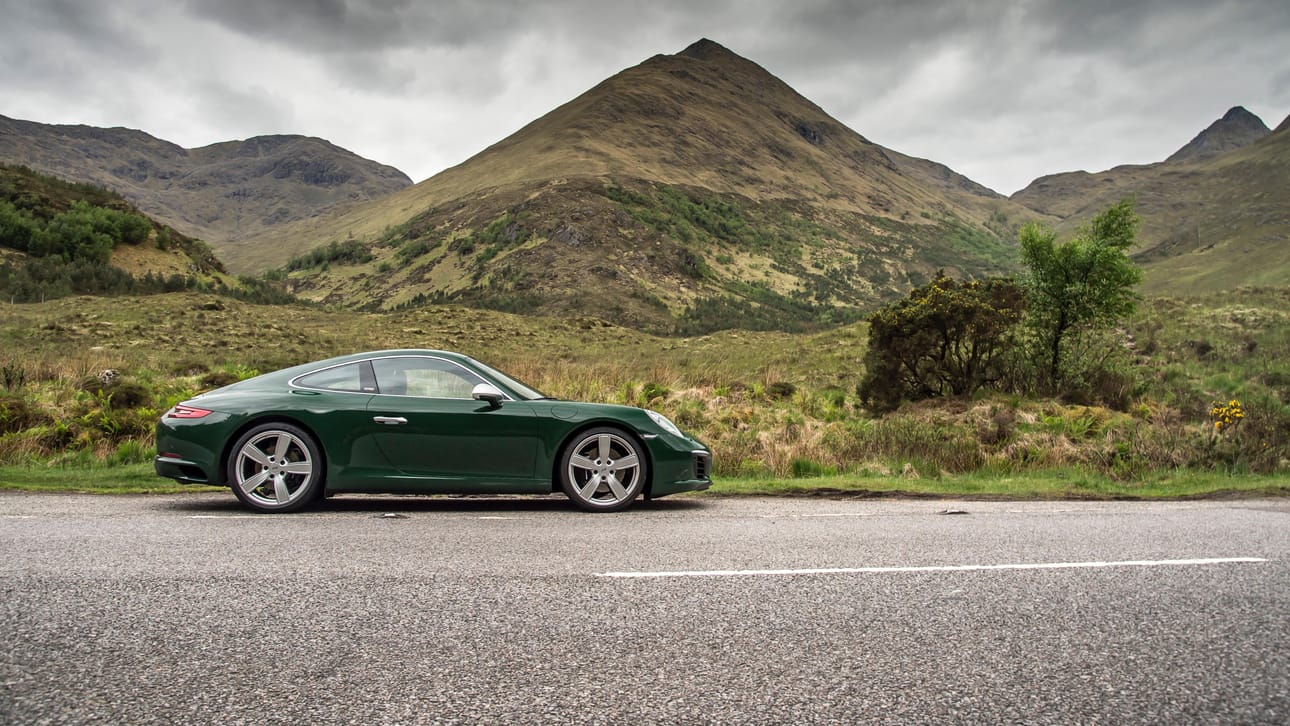 Across Scotland in some of the coolest & best Porsches | Top Gear