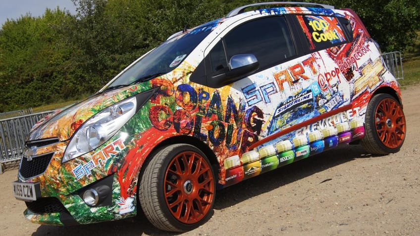 PopBangColour's art cars: a history | Top Gear