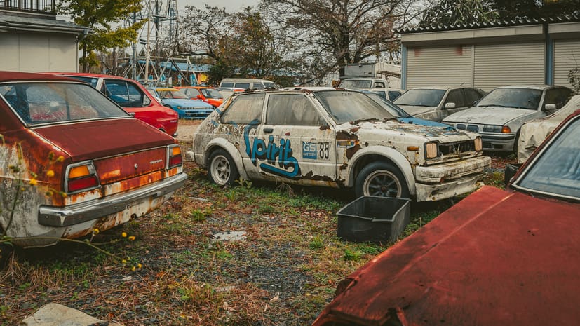 This car graveyard is where rare gems go to die | Top Gear