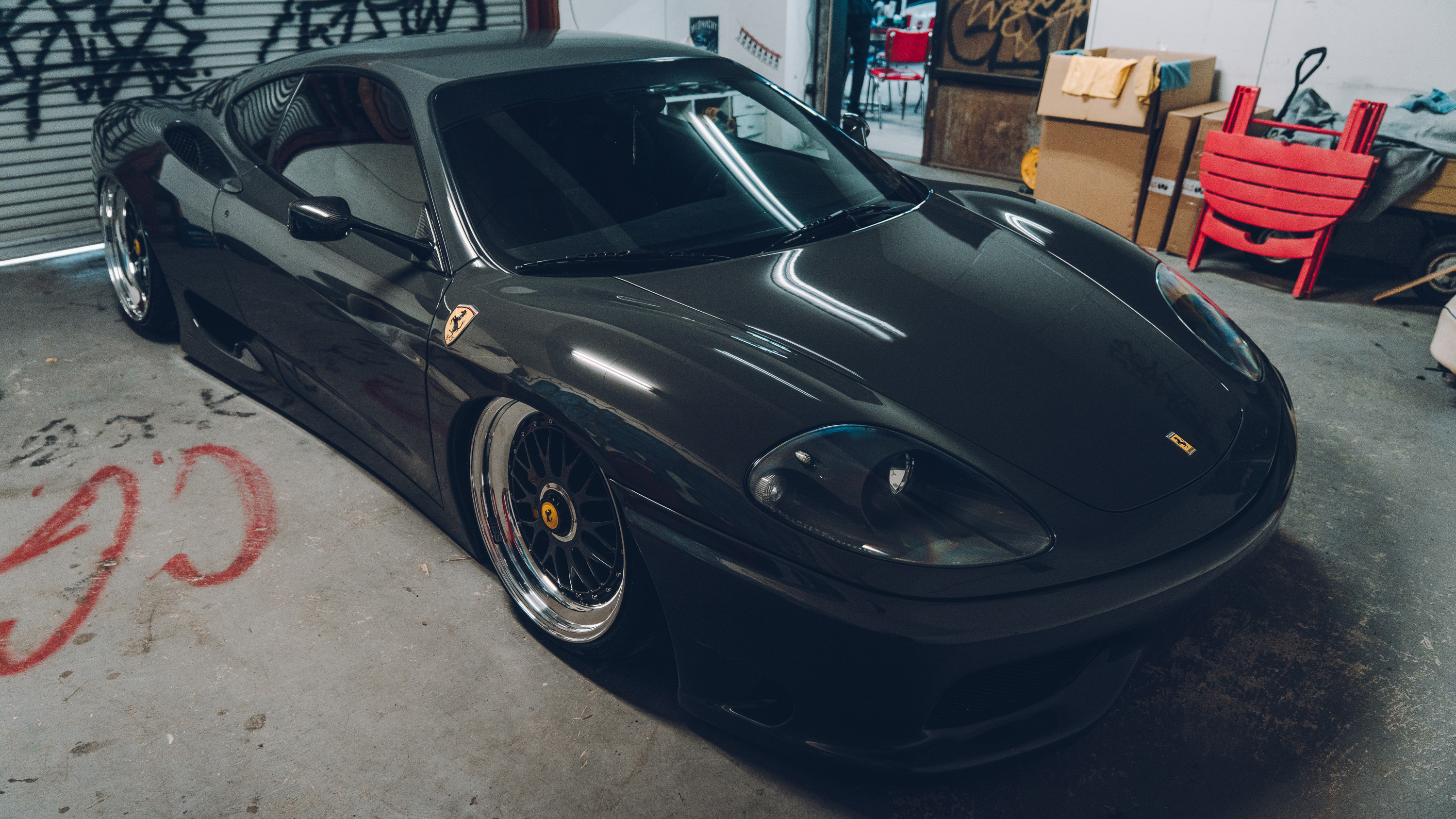 Stanced Ferrari