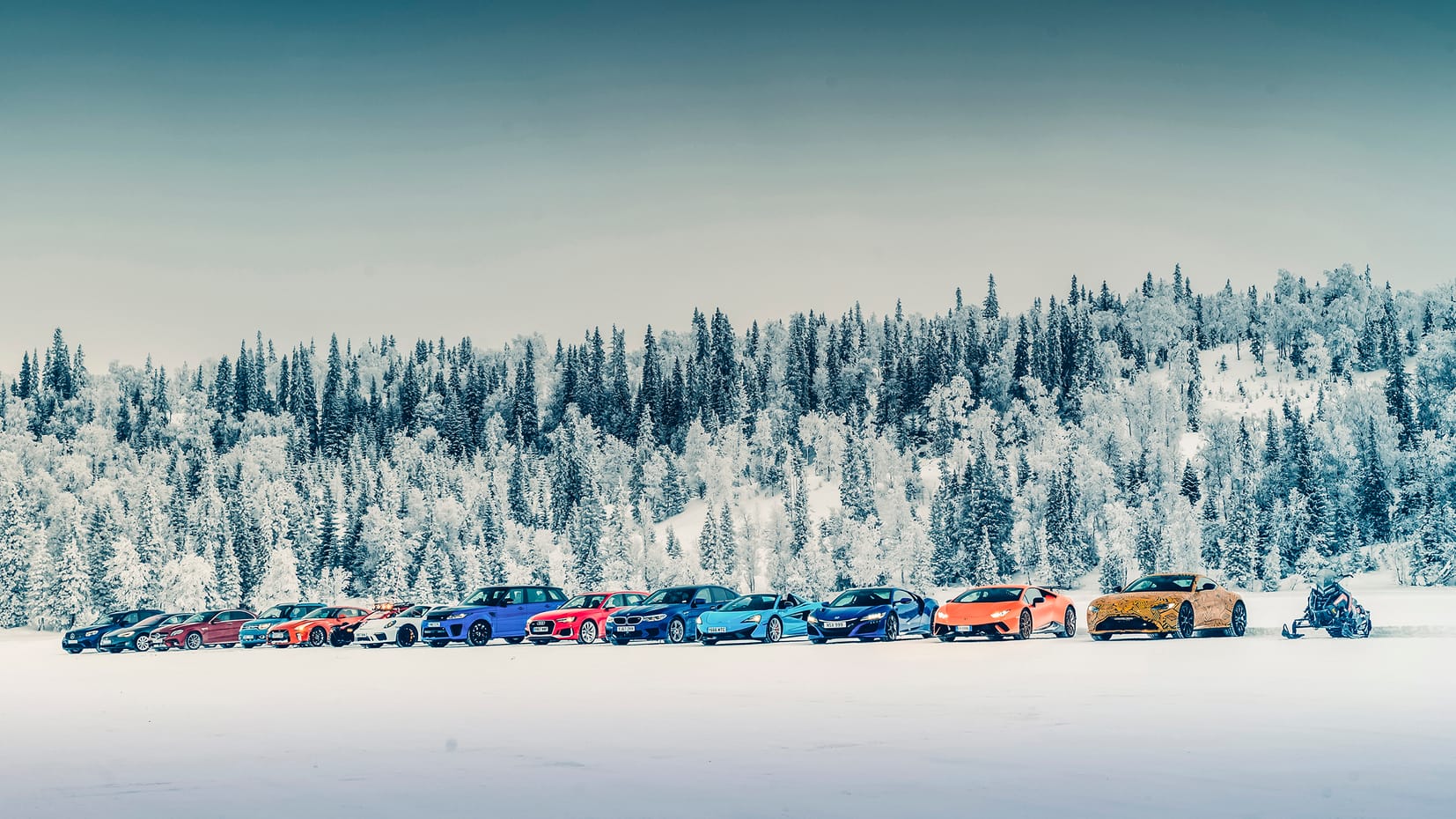 Gallery: saloons, supercars and SUVs... in the snow | Top Gear
