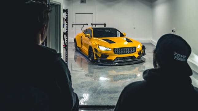 A closer look at the one-off Polestar built in 30 days | Top Gear