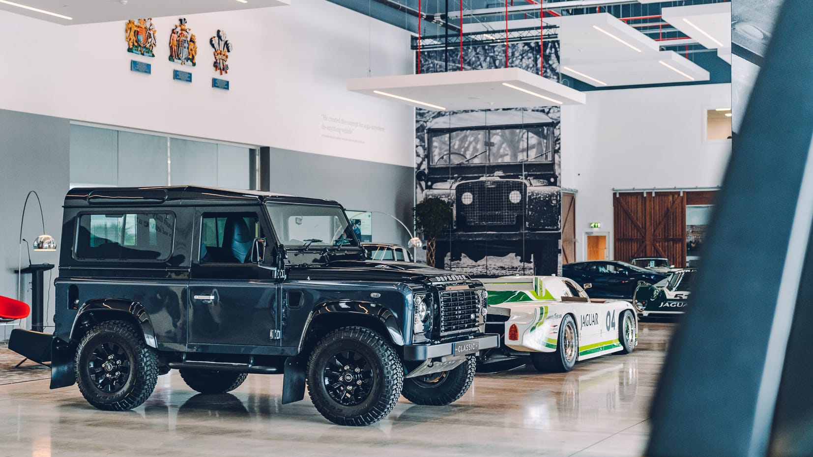 Take a look inside Jaguar Land Rover Classic's secret stash | Top Gear