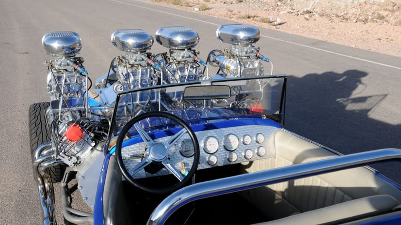 The amazing, twin-engined Double Trouble Roadster | Top Gear