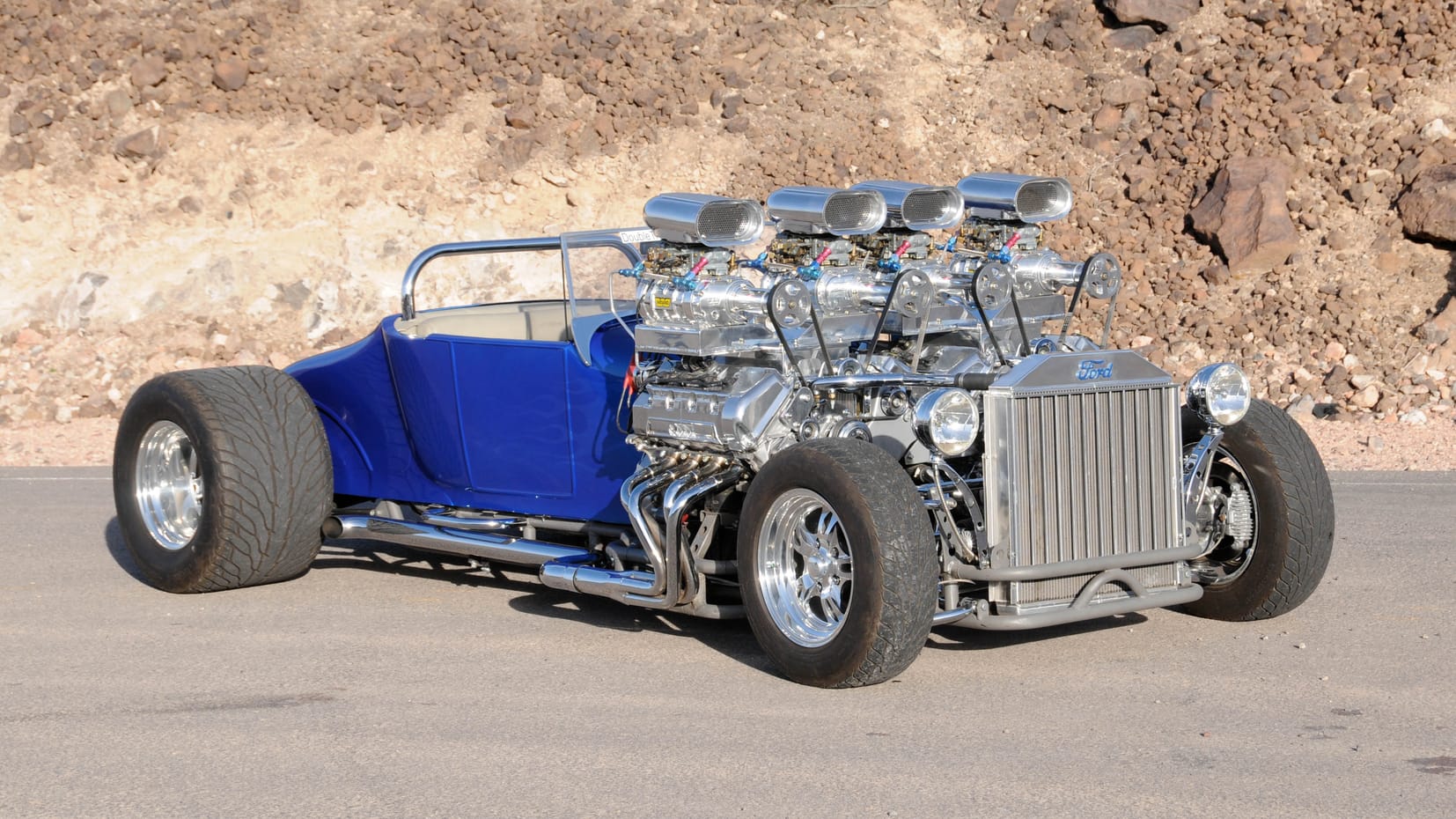 The amazing, twin-engined Double Trouble Roadster | Top Gear