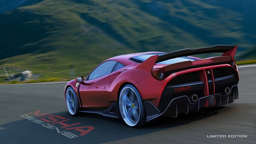 What do you think of this wide-body Ferrari 488? | Top Gear