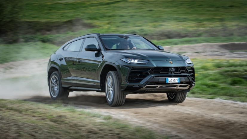 Gallery: the Lamborghini Urus super-SUV goes off-roading | Top Gear