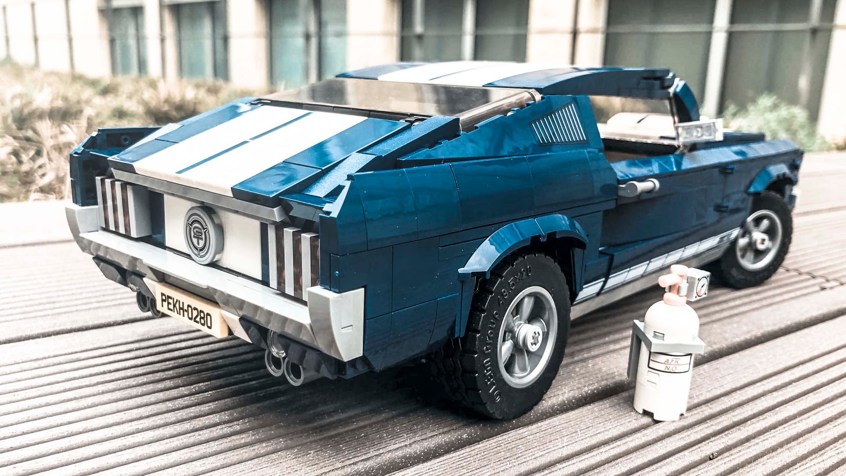 Eight of the nicest details in the Lego Ford Mustang GT | Top Gear