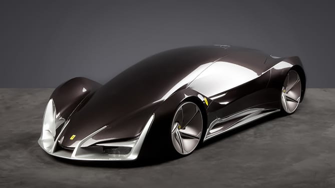 How will the Ferrari of 2040 look? Here are 12 amazing visions | Top Gear