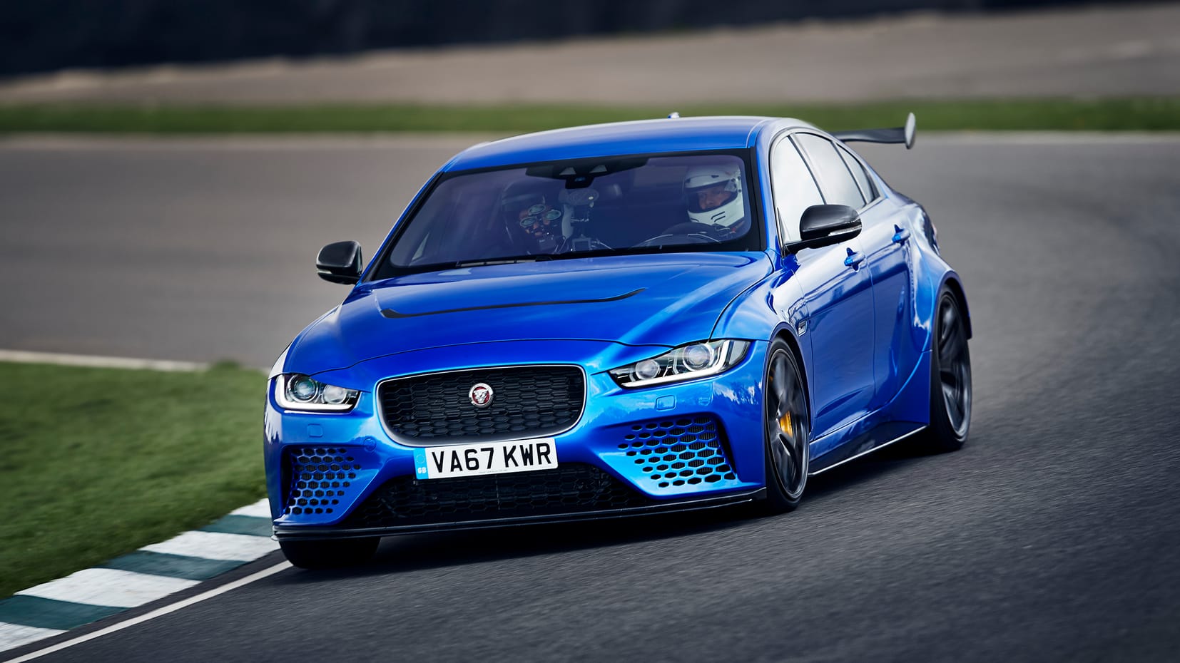 Ten things we learned riding shotgun in the Jaguar Project 8 | Top Gear