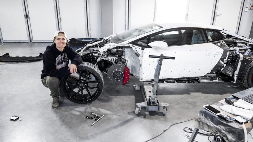 Jon Olsson is making a mega Lambo | Top Gear