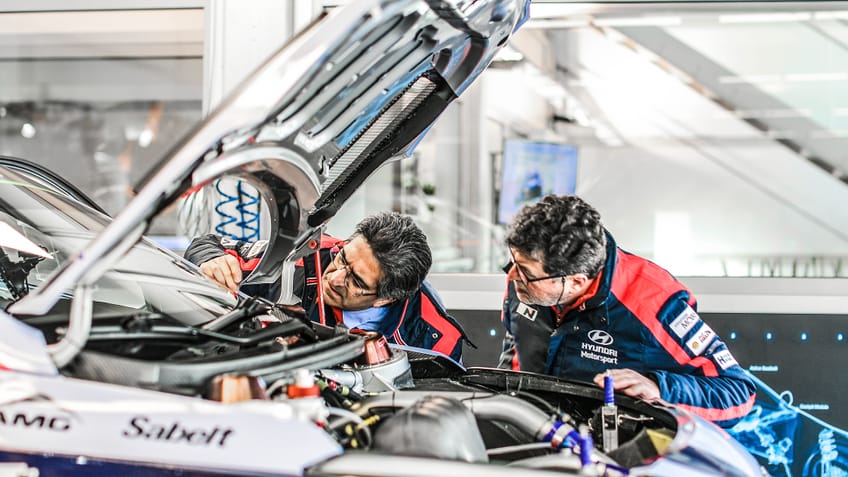 How hard is it to become a World Rally mechanic? | Top Gear