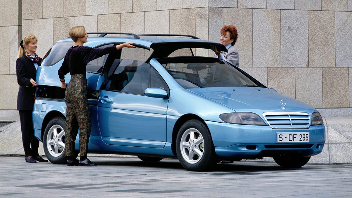 Concepts that time forgot: the Mercedes VRC | Top Gear