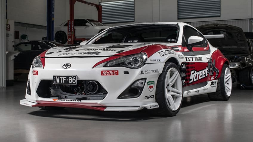 This is a Toyota GT86 with a modified Nissan GT-R engine | Top Gear