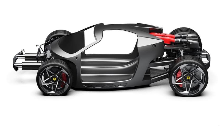 Stare at this entirely unofficial modern-day Ferrari F40 render | Top Gear