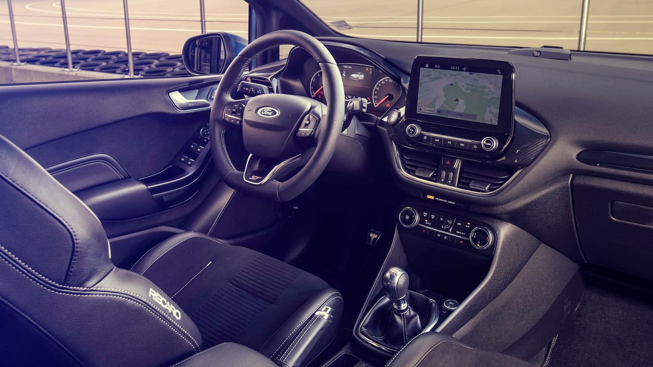 Here's what we learned riding in the new Ford Fiesta ST | Top Gear