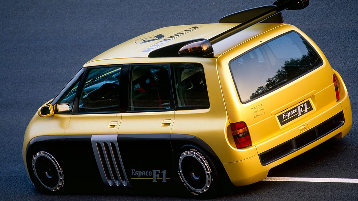 Concepts that time forgot: the Renault Espace F1 | Top Gear