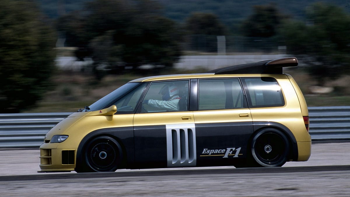 Concepts that time forgot: the Renault Espace F1 | Top Gear