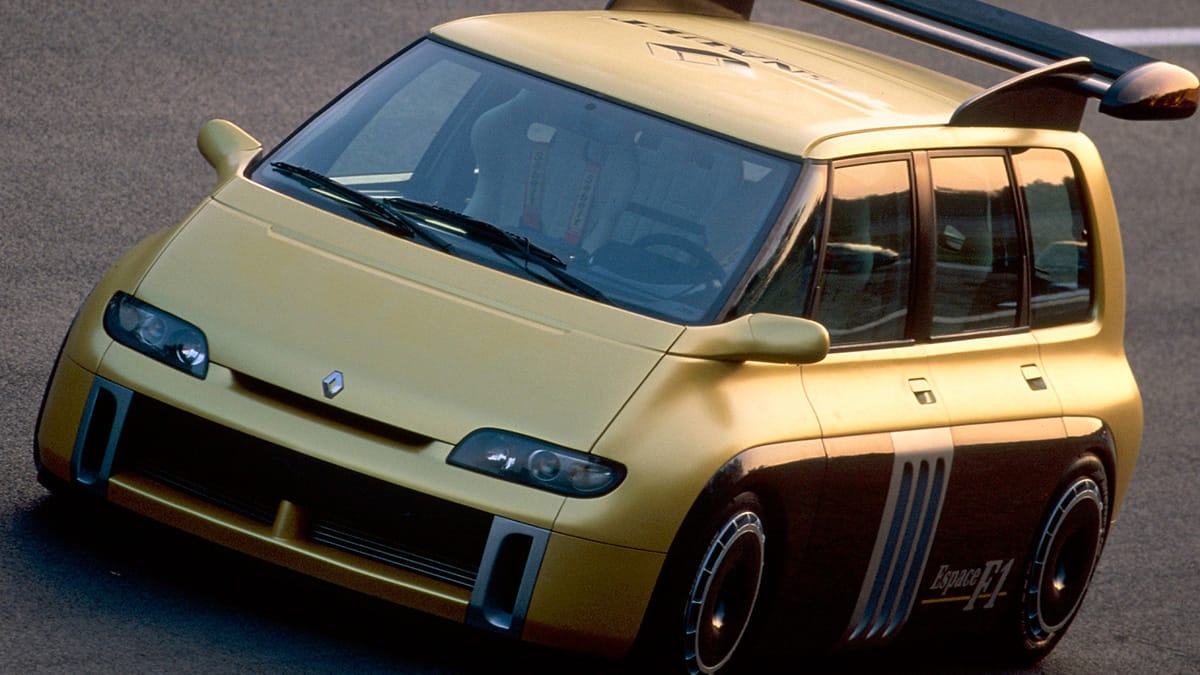 Concepts that time forgot: the Renault Espace F1 | Top Gear
