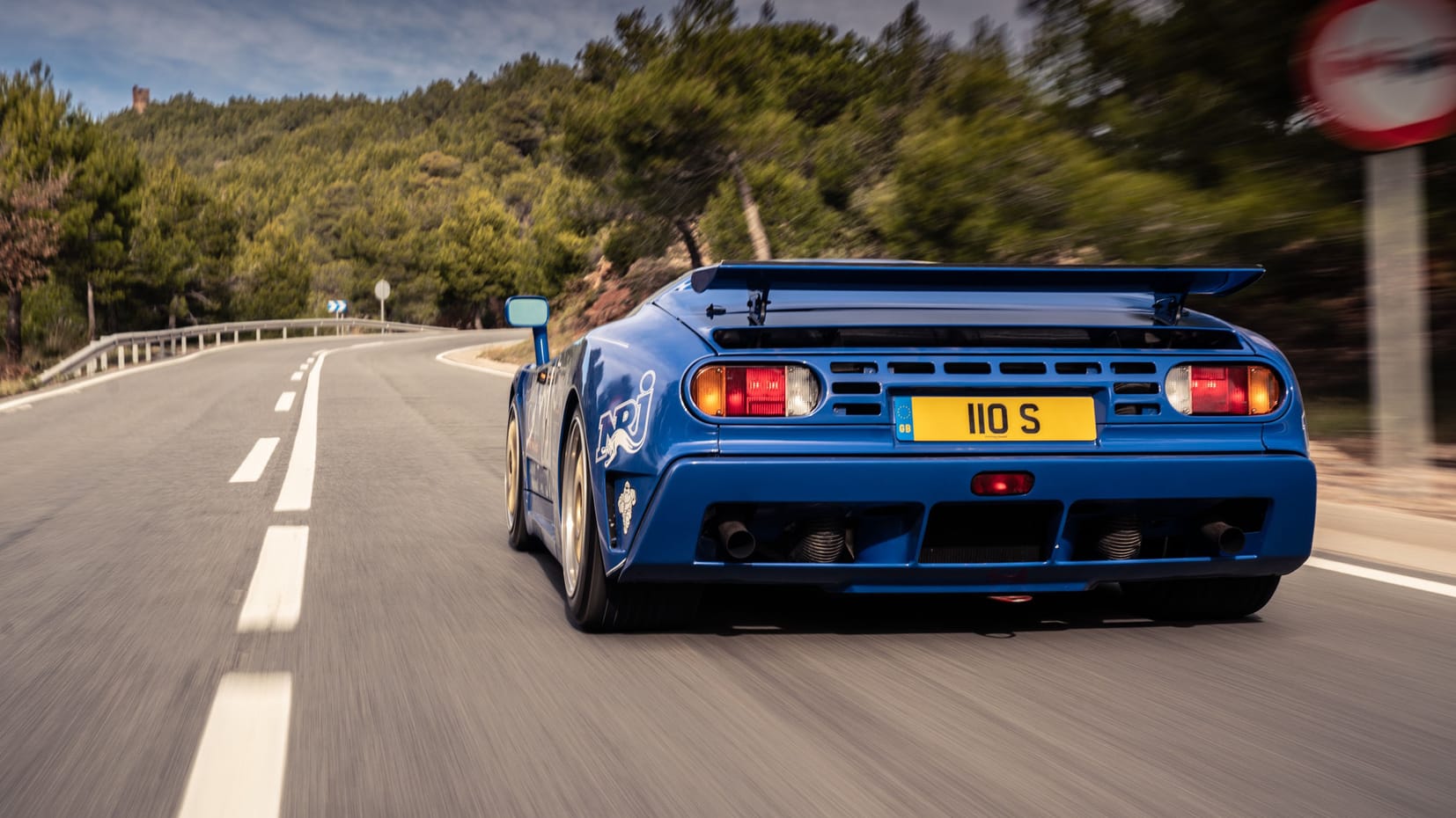 What's the Bugatti EB110 Le Mans car like to drive? | Top Gear