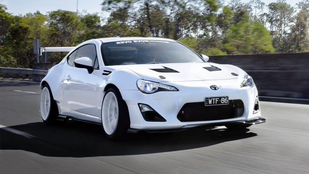 Toyota 86 Modified White