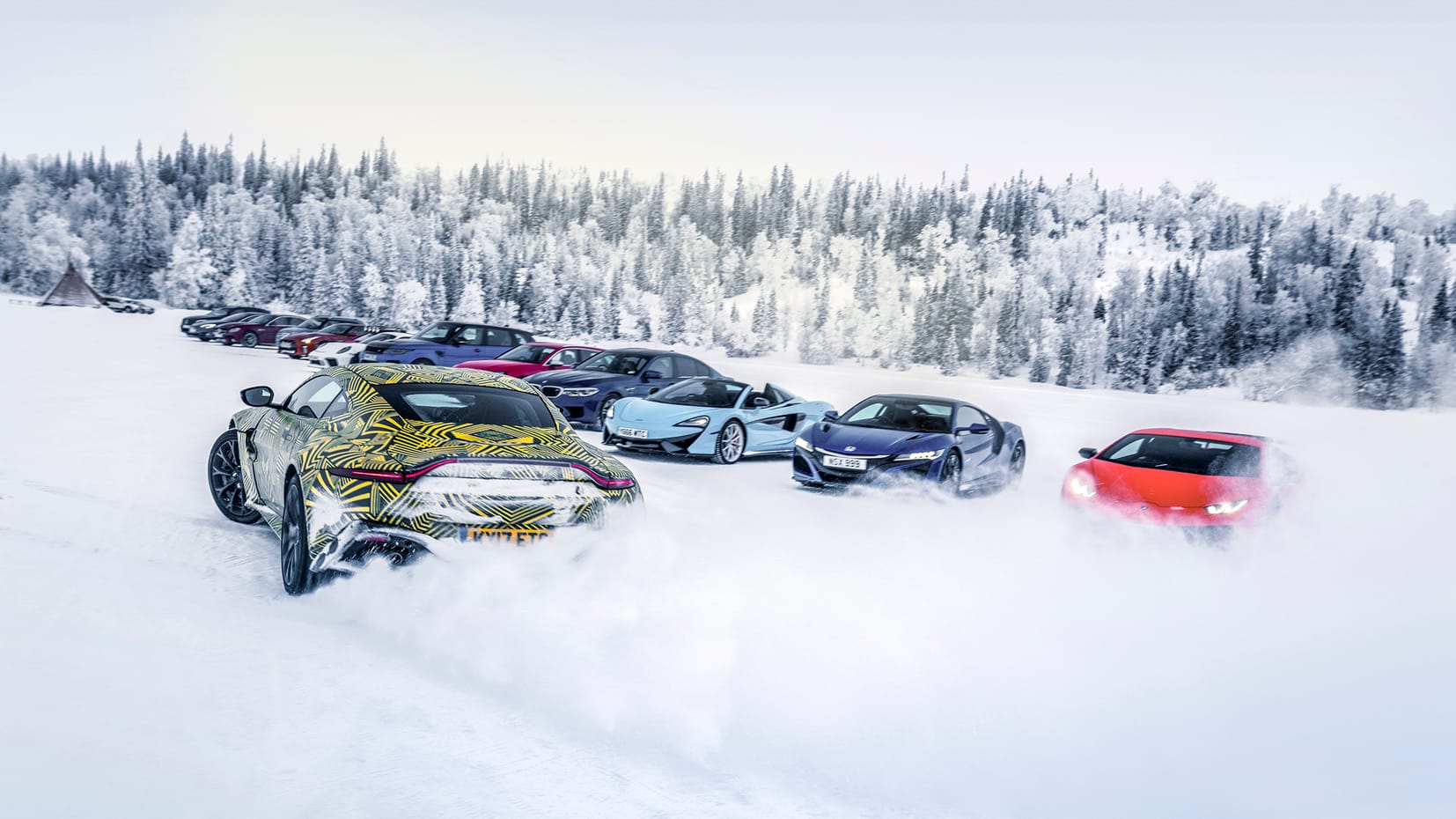 Gallery: saloons, supercars and SUVs... in the snow | Top Gear