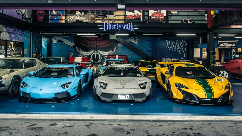 Take a look inside Liberty Walk’s mind-blowing HQ | Top Gear