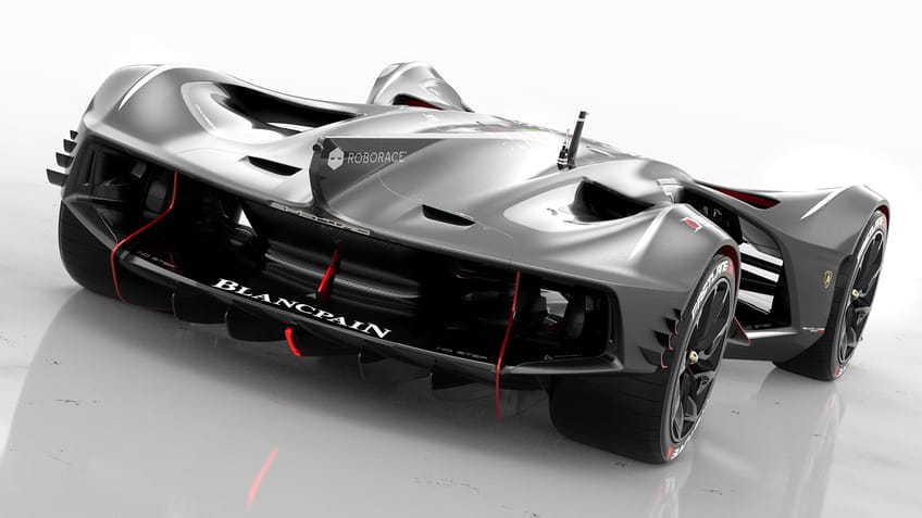 Check out this unofficial, autonomous Lamborghini racer | Top Gear