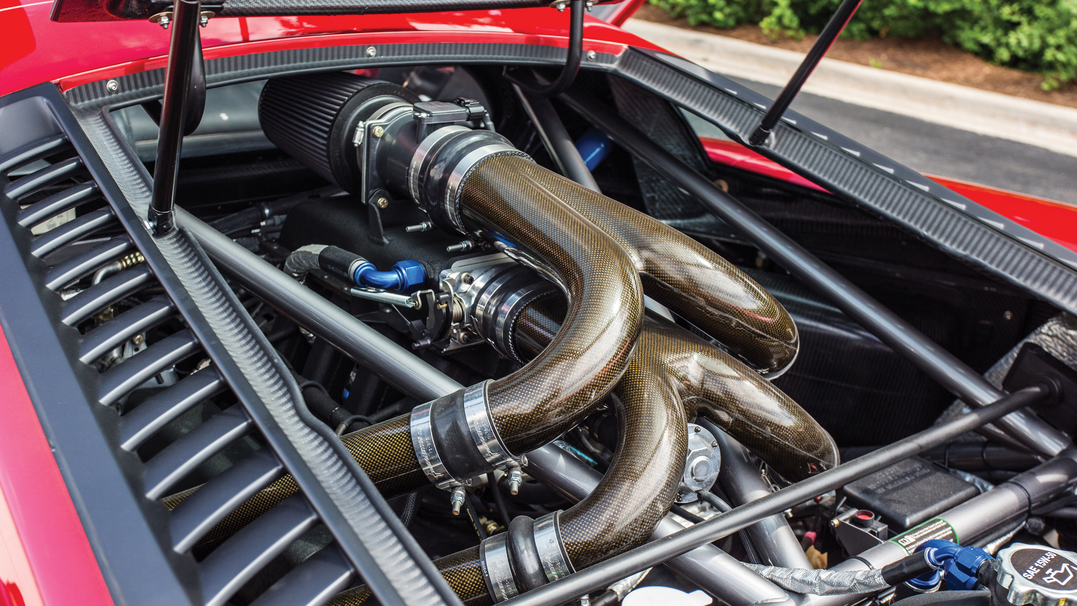 Saleen S7 Twin Turbo Engine