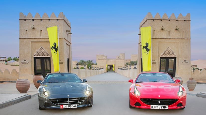 Gallery: many Ferrari Californias gather in the desert | Top Gear