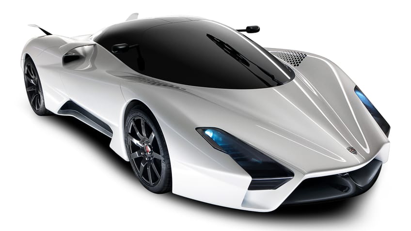 Shelby SuperCars (SSC) Tuatara supercar concept | Top Gear