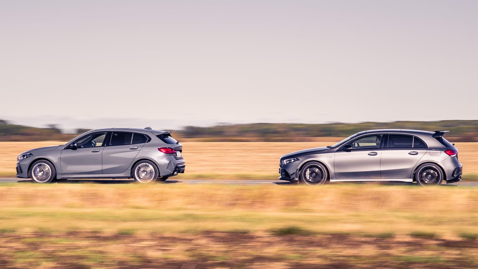 Twin test: BMW M135i vs Mercedes-AMG A35 | Top Gear