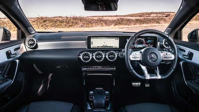 Twin test: BMW M135i vs Mercedes-AMG A35 | Top Gear