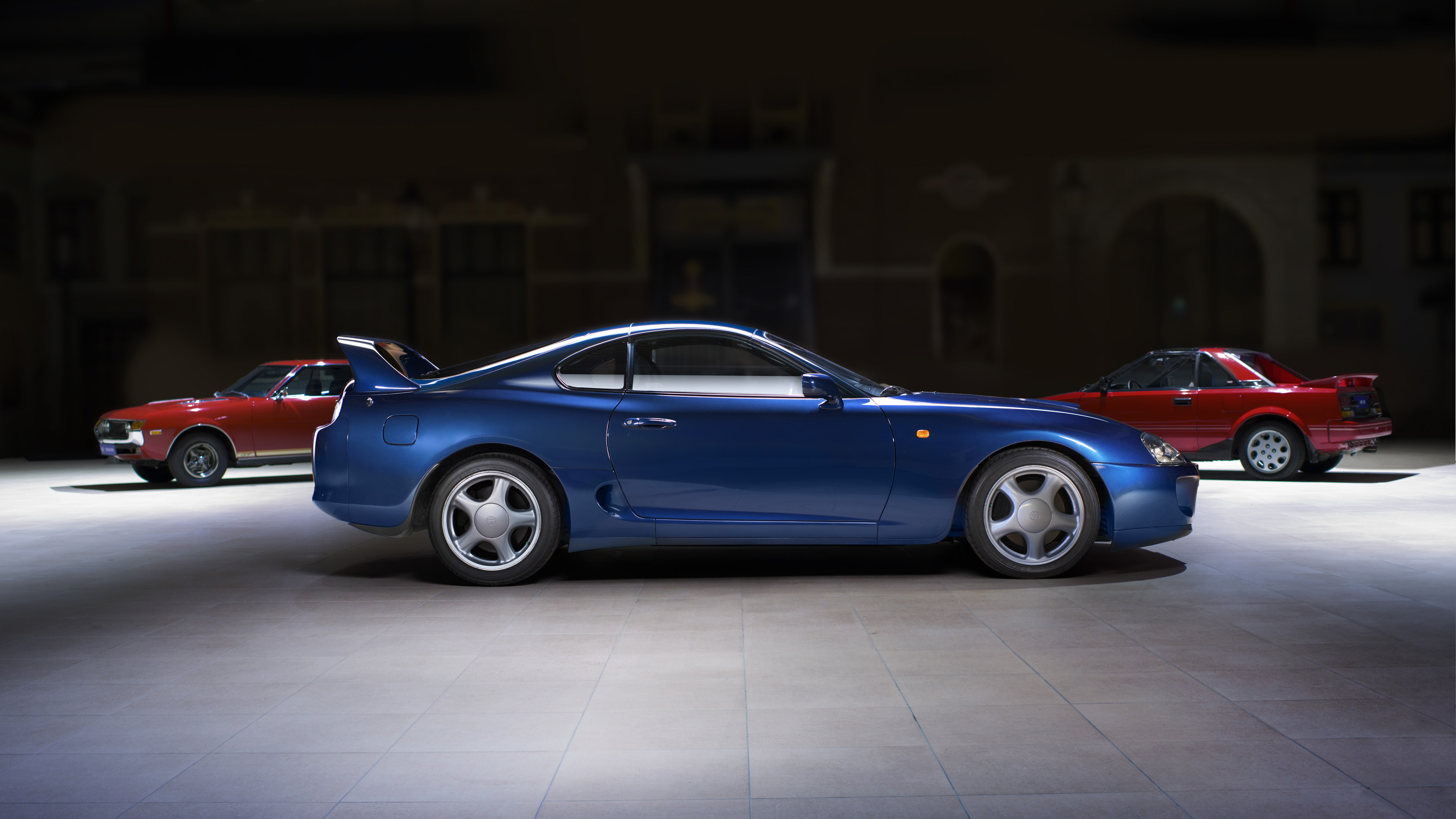 Toyota Supra 2002 Blue