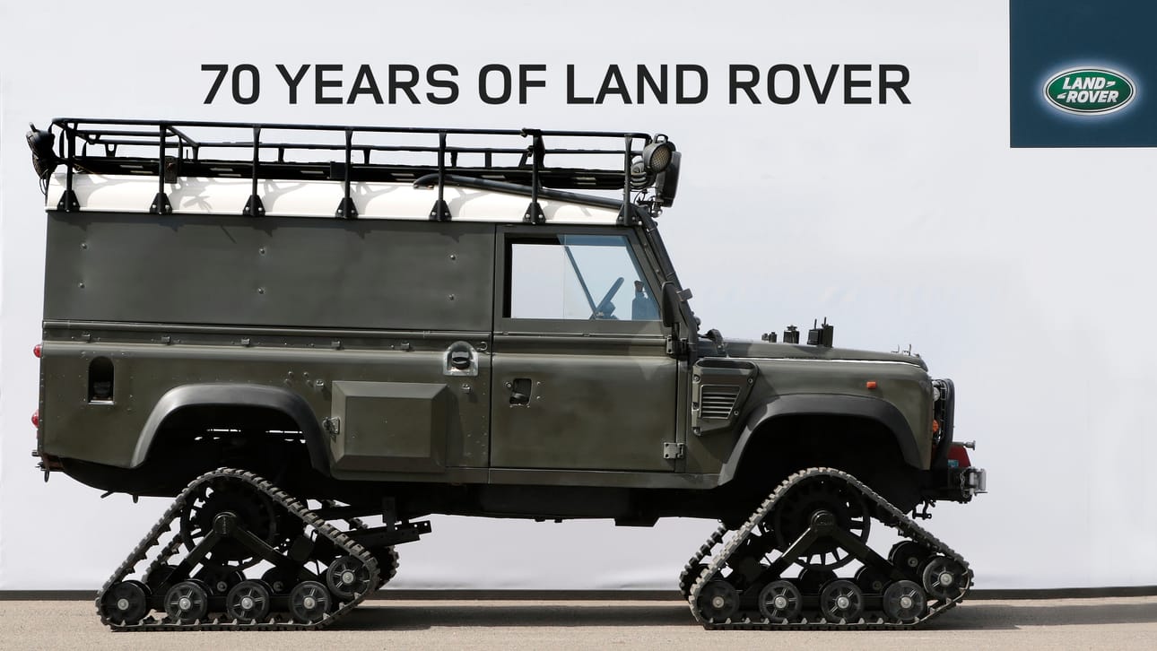 Here are some of Land Rover's wackiest and coolest 4x4s | Top Gear