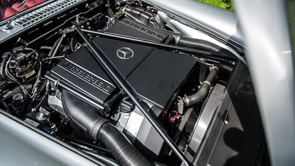 The AMG 300SL vs SLS Black Series | Top Gear