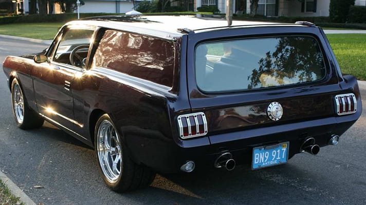 This is a Mustang breadvan | Top Gear