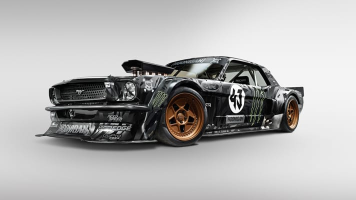 Ken Block reveals 845bhp 4WD Mustang | Top Gear