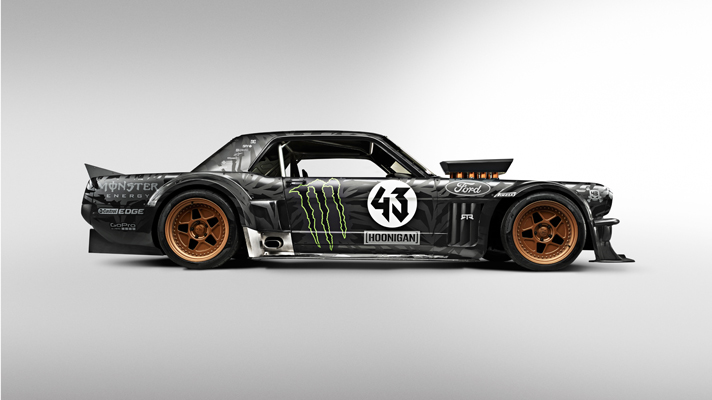 Ken Block reveals 845bhp 4WD Mustang | Top Gear