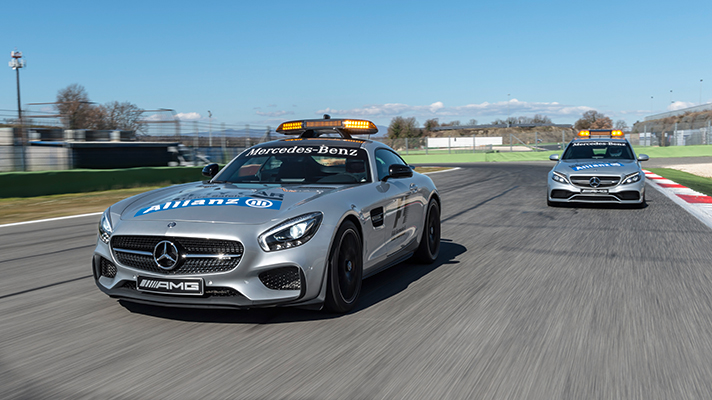 F1's new safety car is 510bhp of awesome | Top Gear