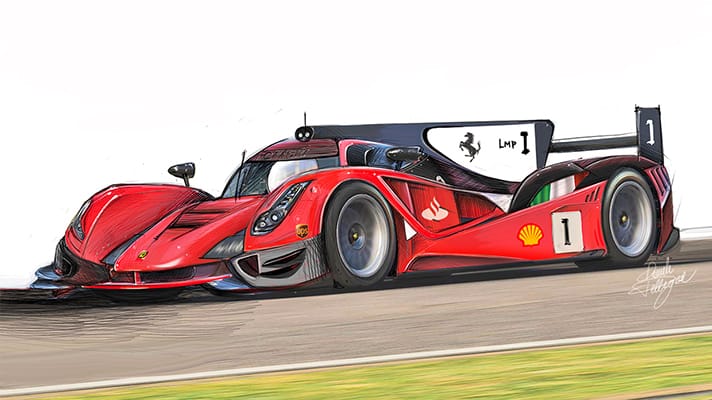 This Ferrari LMP1 will make you squeak | Top Gear