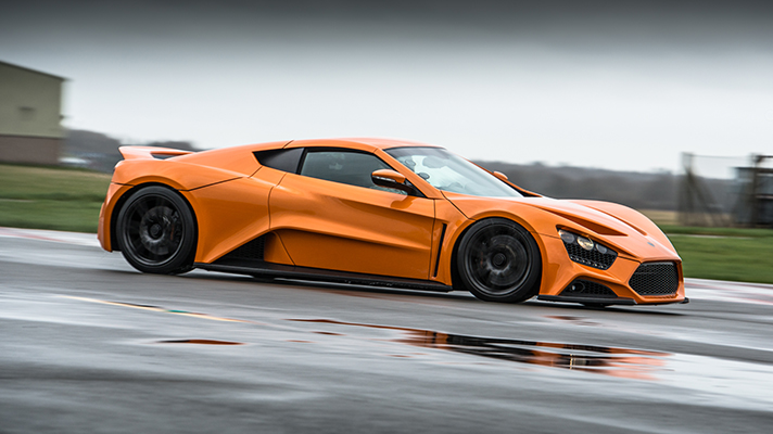 Zenvo St1 Orange Interior