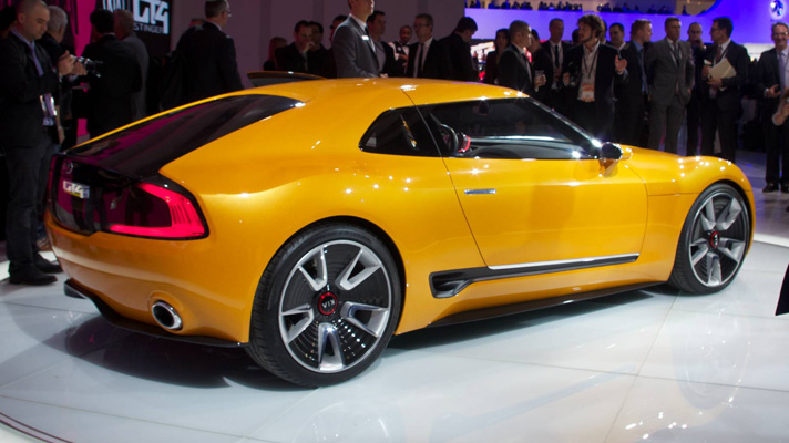 Kia finally reveals RWD Stinger concept | Top Gear
