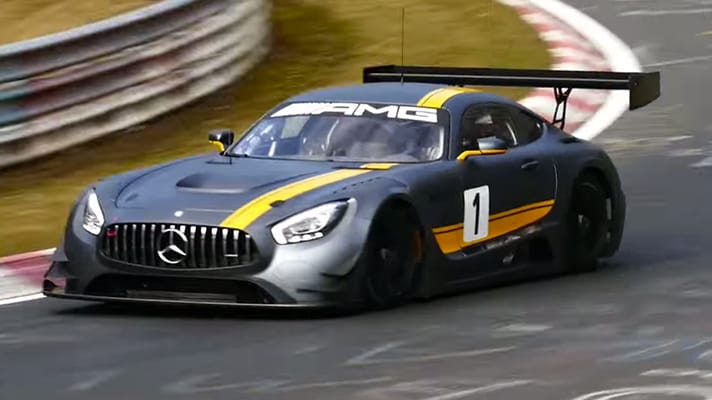 Hear Merc's AMG GT3 racer in action | Top Gear