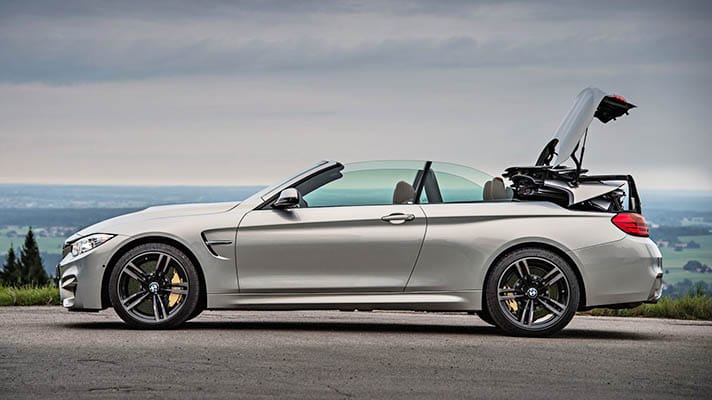 Secrets of the M4 Convertible's roof | Top Gear