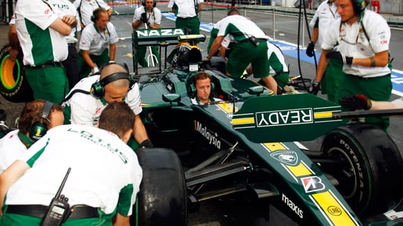 Lotus F1 news - TG: on F1 pit crew this weekend - 2010 | Top Gear