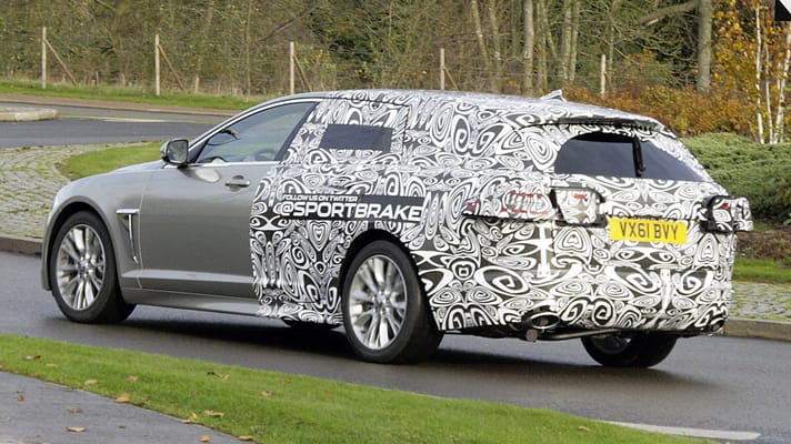 Revealed: the Jaguar XF estate | Top Gear