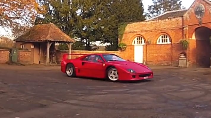 Watch iconic Ferraris doing donuts | Top Gear