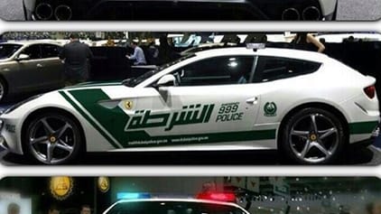 Dubai has an Aventador and Ferrari FF police car | Top Gear